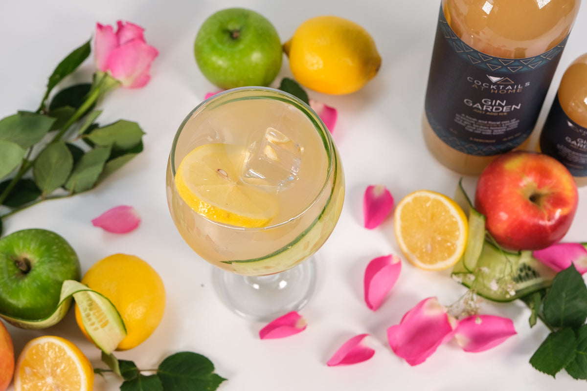 Pre-Mixed Gin Garden Cocktail Bottle – Cocktails At Home UK