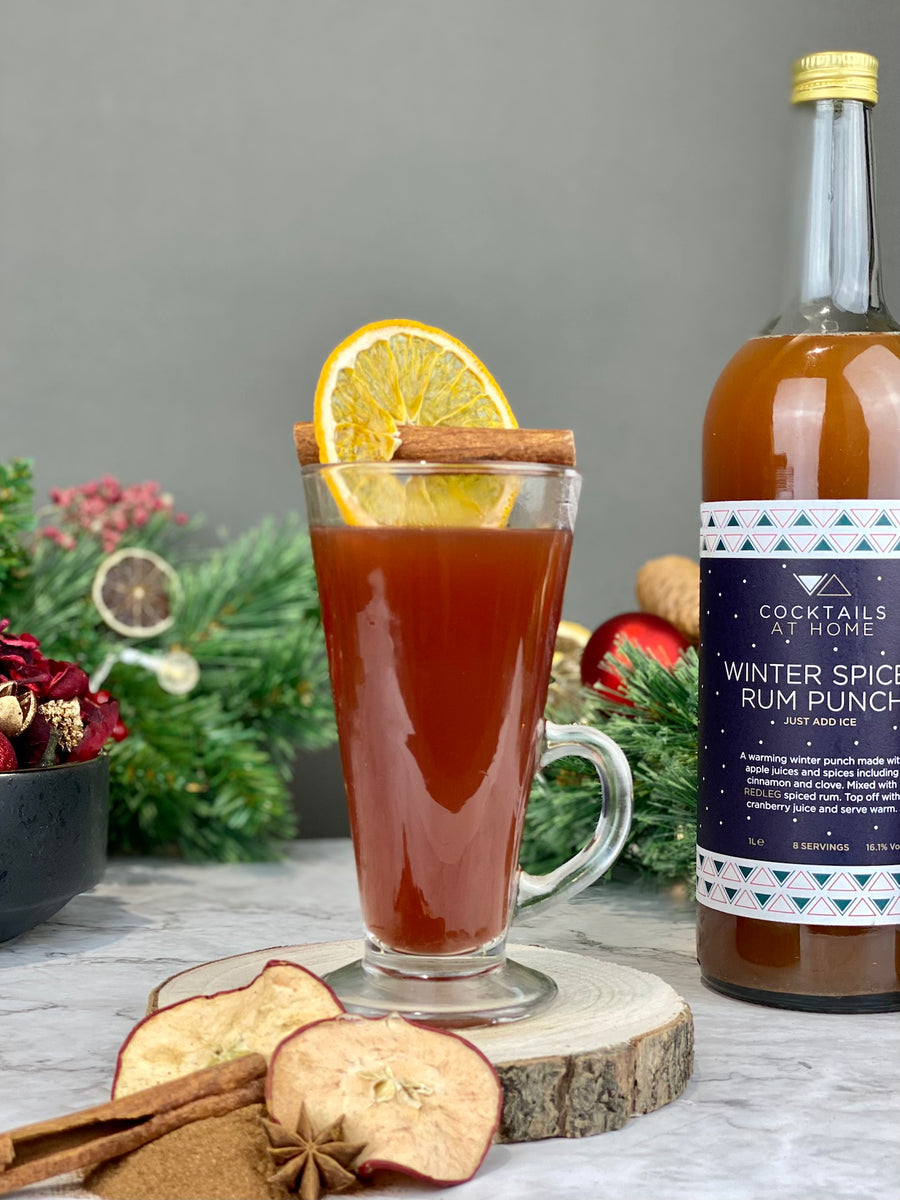 Winter Spiced Rum Punch - Winter Special – Cocktails At Home UK